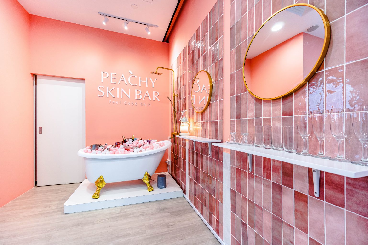 Peachy Skin Bar 2nd Outlet Designed by Lucas Ong