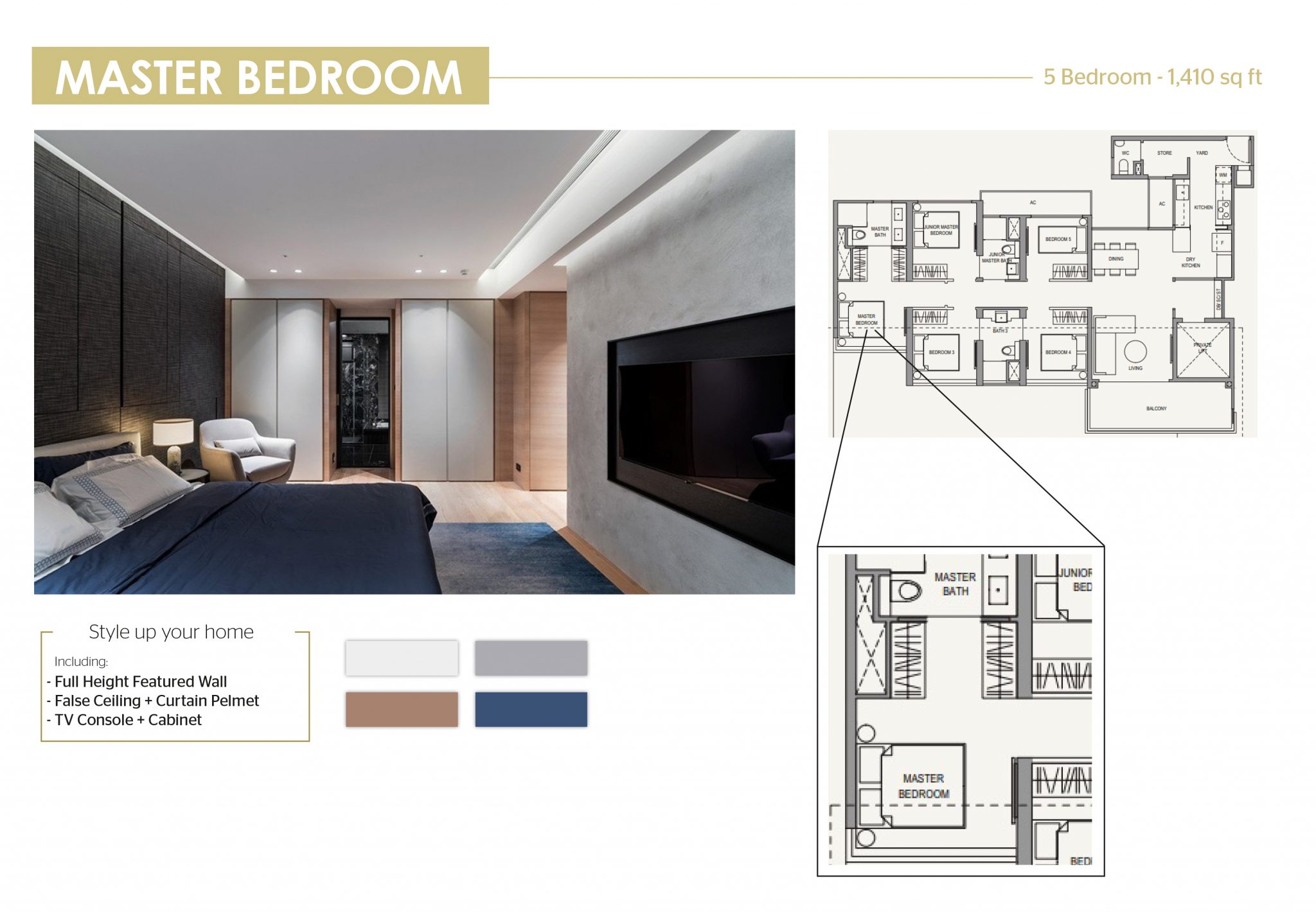 Parc Botannia Condominium Interior Design in Singapore • Rezt n Relax