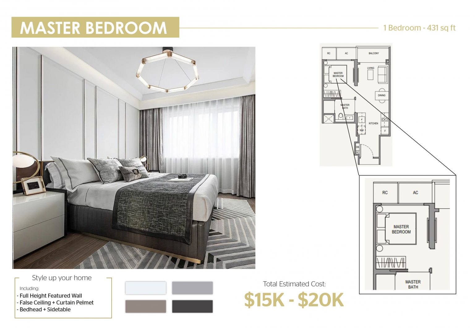 Parc Botannia Condominium Interior Design in Singapore • Rezt n Relax