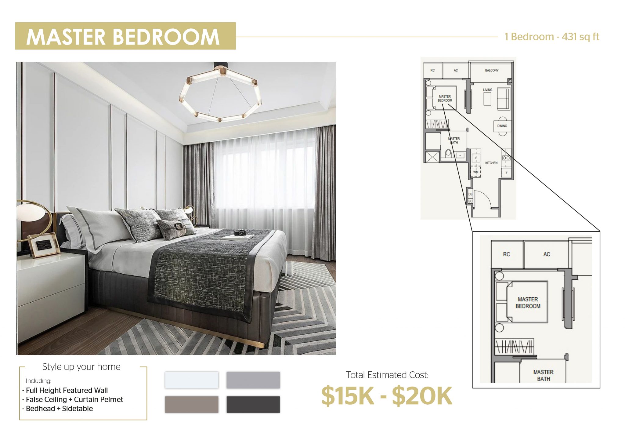 Parc Botannia Condominium Interior Design in Singapore • Rezt n Relax