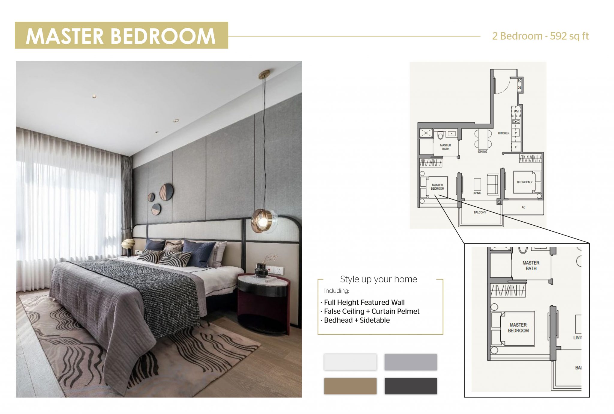 Parc Botannia Condominium Interior Design in Singapore • Rezt n Relax